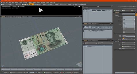 Chinese 50 Yuan 2019 Banknote 3d Model 19 3ds Blend C4d Fbx Max Ma Lxo Obj Free3d