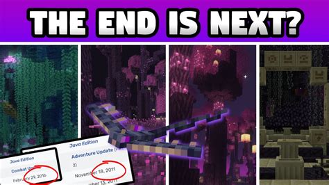 Minecraft Is The End Update Next 119 Theories Youtube