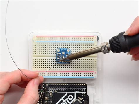 Assembly Adafruit Bmp280 Barometric Pressure Temperature Sensor Breakout Adafruit Learning