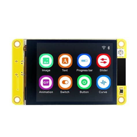 esp32 2432s024c capacitive touch ips display module supports wifi and