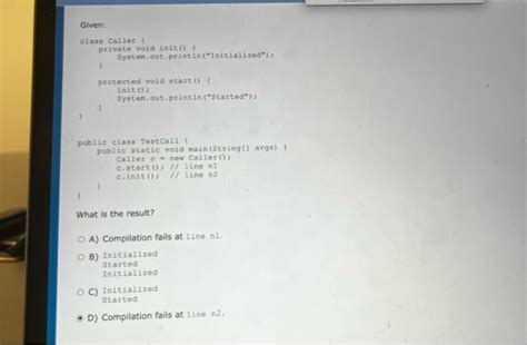 Solved Given Class Callez F Private Void Init