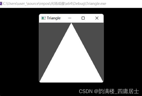Opengl Triangledropengl Triangles Csdn博客