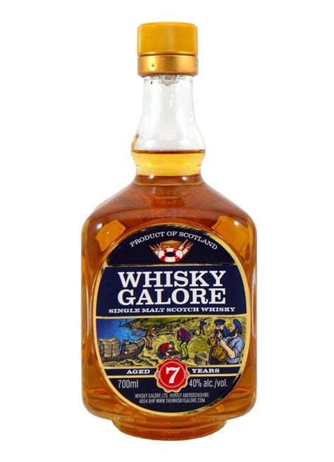 Whisky Galore 7 Years Old 】 Vinos Baco