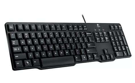 Logitech K100 Ps2 Classic Black Keyboard Computers And Tech Parts And Accessories Computer