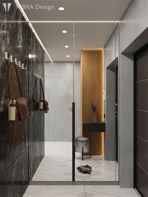 Современная минималистичная прихожая / KIBRA.Design