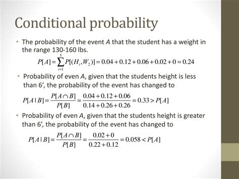 PPT Conditional Probability And Statistically Independent Events PowerPoint Presentation ID