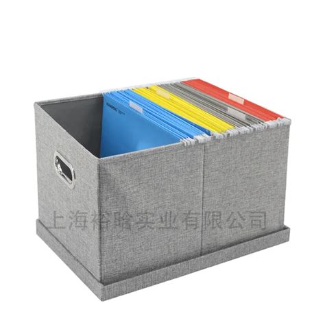 Office Hanging Labor Storage Box Fabric Hanging Clip File Box A4 Hanging Folder Storage Box