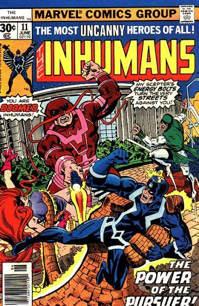 Inhumans 11 By Keith Pollard And Al Milgrom Marvel Comics Covers