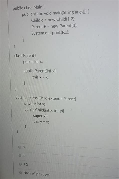 Solved Public Class Main Public Static Void Mainstring