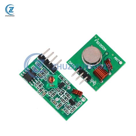 315 433mhz rf transmitter receiver transmitter module for arduino