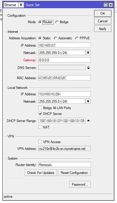 Blog do Bidela Base de Conhecimento Tecnologia da informação Mikrotik Configurando