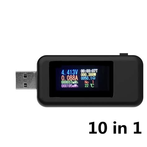 In Dc Type C Usb Tester Current V Voltage Meter Timing Ammeter Digital Monitor Cut Off