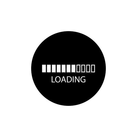 Loading Icon Vector Stock Vector Illustration Of Process 289634452