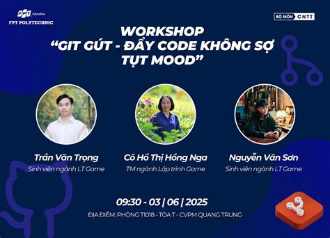 Coder Poly 🎮💻 Workshop ĐỈnh Cao Git GÚt ĐẨy Code Facebook