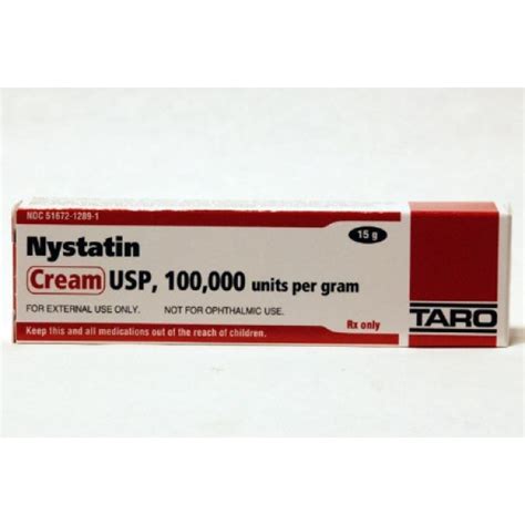 Nystatin Crm 100000 Units Rx Products