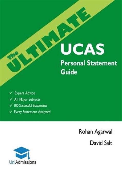 The Ultimate Ucas Personal Statement Guide By Rohan Agarwal Paperback