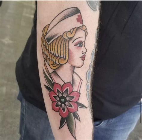 Traditional Nurse Tattoo