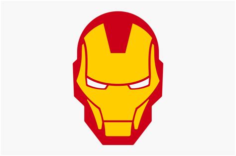 Head Clipart Ironman Iron Man Face Logo Hd Png Download Kindpng