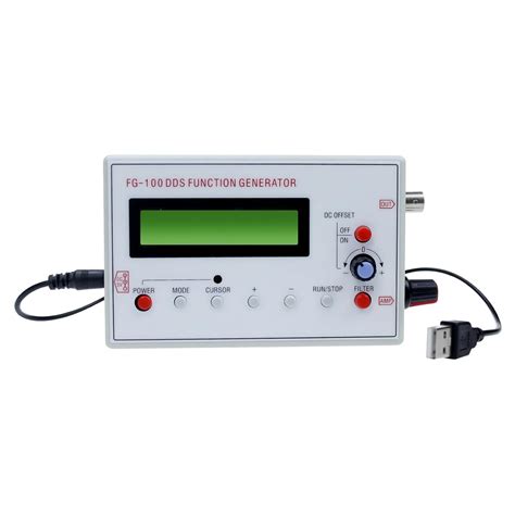 Fg 100 1hz 500khz Dds Function Signal Generator Frequency Counter
