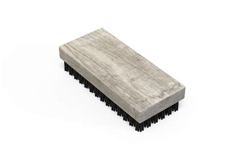 디자인 프리젠 테이션 3d 그림에 대한 준비가 고립 된 흰색 배경에 신발 브러시 모형 템플릿 0명에 대한 스톡 사진 및 기타 이미지 Istock