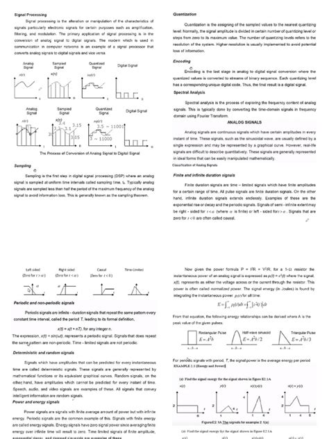 Signals Lecture Pdf