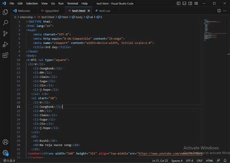 Tanniru Vijaya On Linkedin Html Frontendinternship Codegnan Sdmsmk