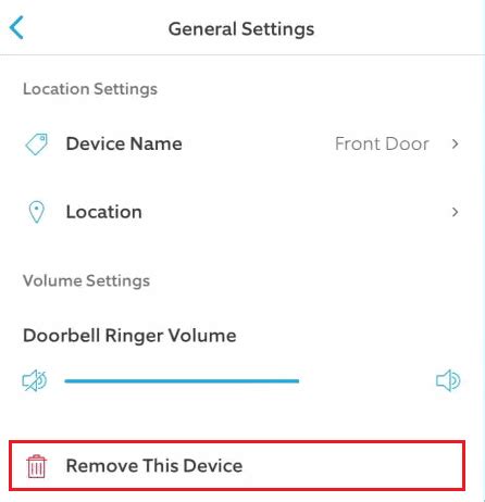 How To Delete A Ring Device TechCult