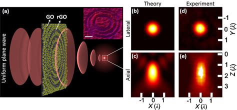 A Schematic Figure Of The Wavefront Manipulation By The Go Lens Download Scientific Diagram