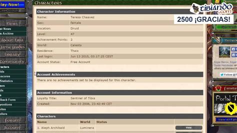 Tibia Los Ganadores De 1kk Y 1 Premium Scroll Son 2500 Gracias