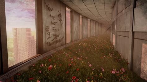 Backrooms The Grassroom Corridors Desktop Wallpapers Backgrounds