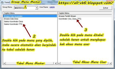Membuat Menu Ribbon Secara Dinamis Untuk Hak Akses Menu User Dengan Vb6 Kumpulan Source Code