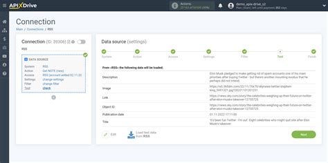 How To Connect Rss To Apps As Data Source