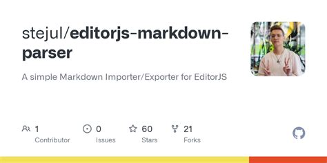 Github Stejuleditorjs Markdown Parser A Simple Markdown Importer