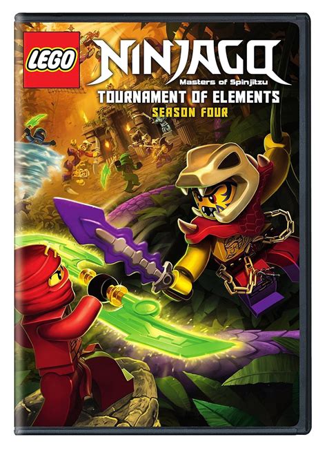 LEGO NINJAGO MASTERS SPINJITZU REBTD The Complete Fourth Season EBay