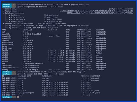SBOMs Vulnerability Scanners OSS Security For DevSecOps