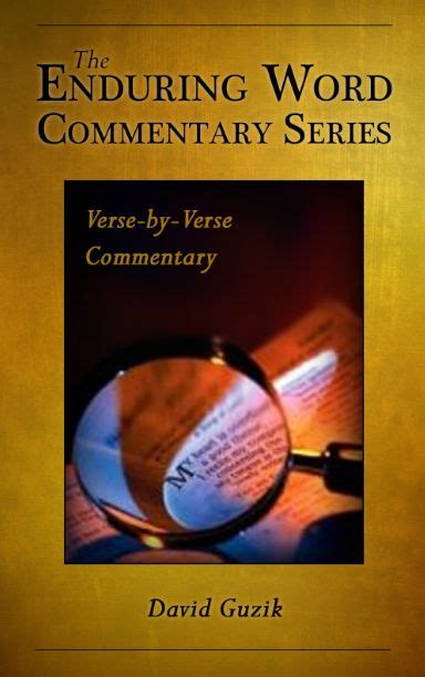 Guzik Commentary On Whole Bible Theword Commentaries