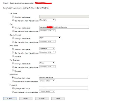 sql server ssrs data driven subscription not generating file stack