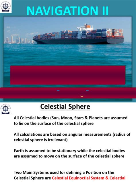 Unit 2 Nav Ii Celestial Sphere And Equinoctial Coordinate System For Cat 1 Pdf Latitude