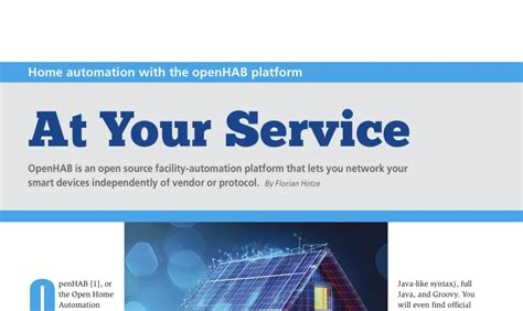 OpenHAB Linux Magazine OpenHAB