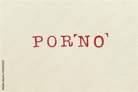Porno Erotik Buchstaben Sex Stempel Stock Foto Adobe Stock