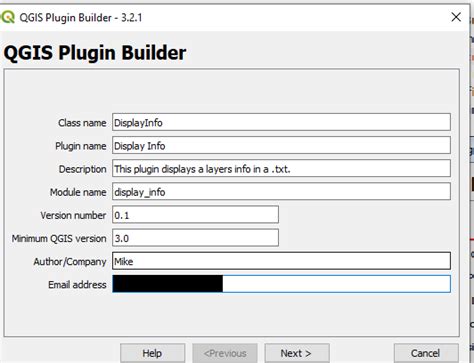 Creating A QGIS Plugin CUOSGwiki