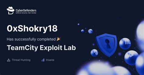 Mohamed Shokry On Linkedin Cyberdefenders Teamcity Exploit Blue Team Lab