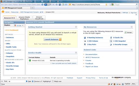 Ec2 Console