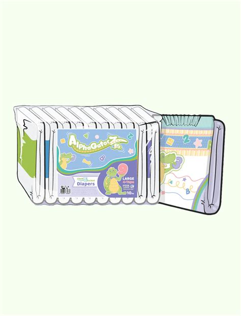 Abuniverse Abdl Diapers Patterned Plastic Backed Diaper Minister