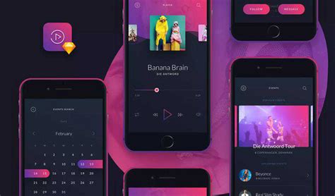 20 Free Mobile Ui And Wireframe Kits For Sketch App Yes Web Designs