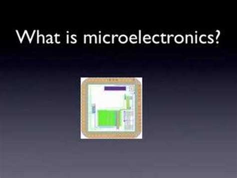 Microelectronics YouTube