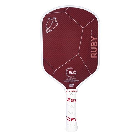 Six Zero Ruby 14mm Pickleball Paddle Pickleball Central