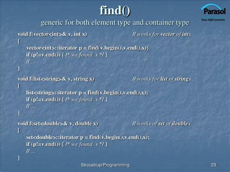 Ppt Lecturer 14 The Stl Containers Iterators And Algorithms Powerpoint Presentation Id