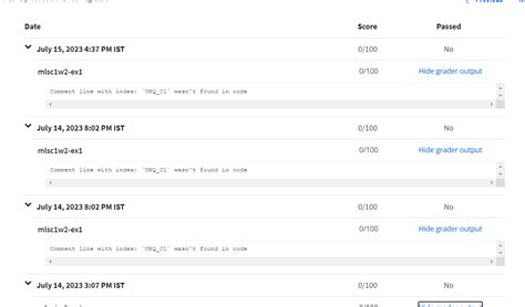 Unable To Upload My Response To The Week 2 Coding Assignment Kindly Help Supervised Ml
