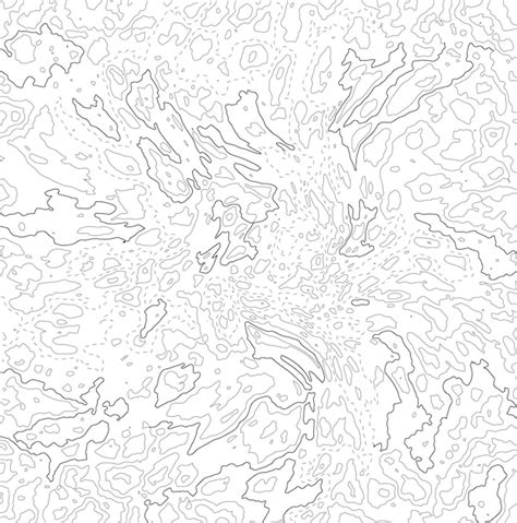 Premium Vector Topographic Map Design
